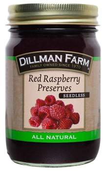 Seedless Red Raspberry Preserves | Dillman Farm
